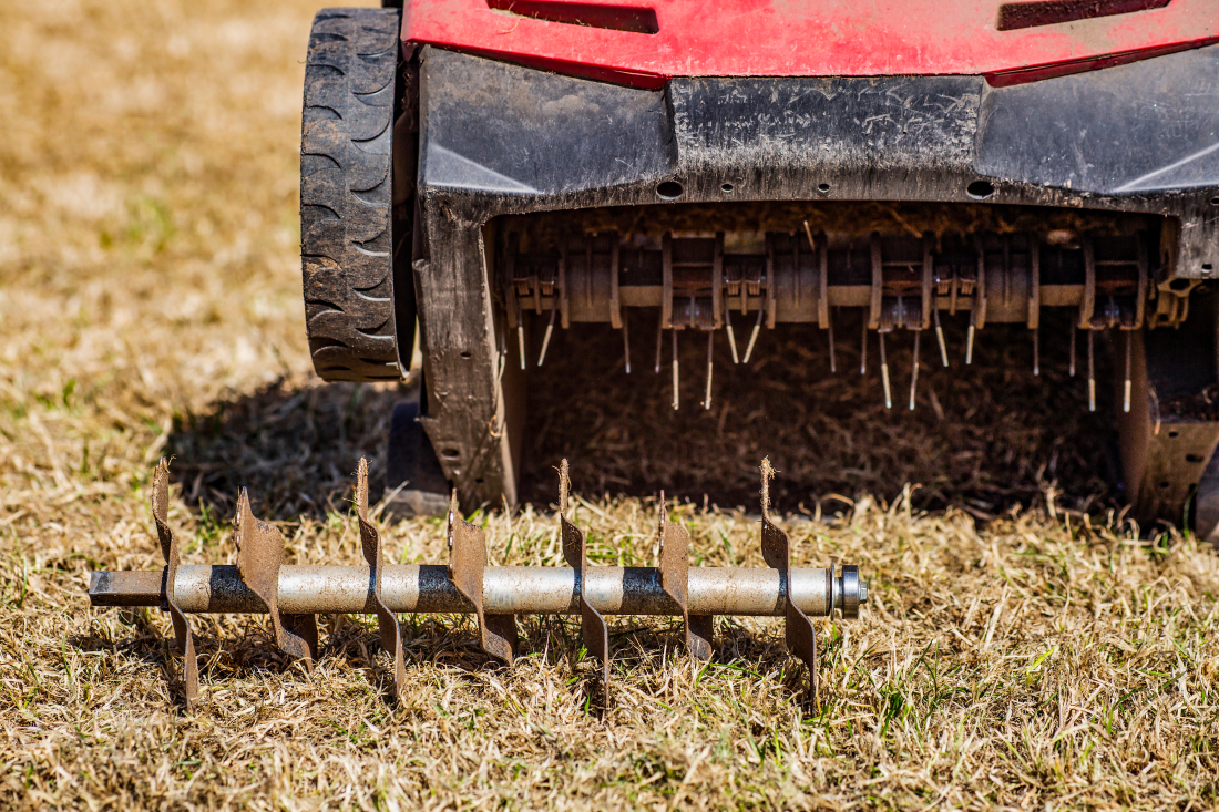 Scarification avant Engazonnement - Nos Conseils - Moquet Jardins